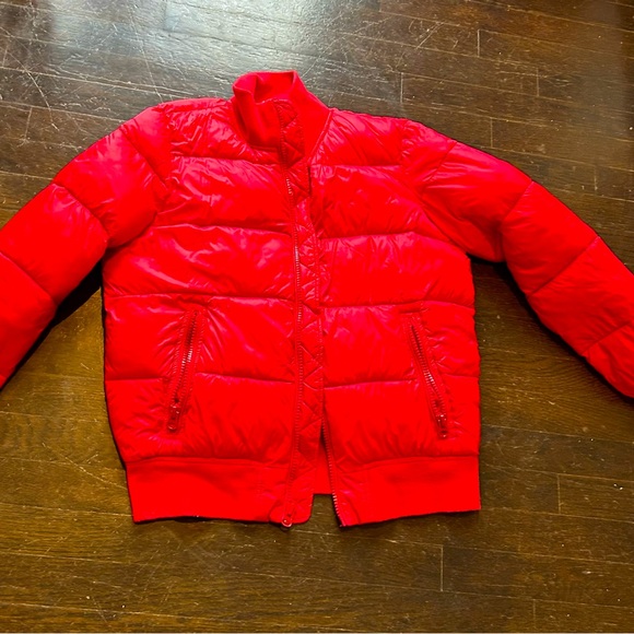 GAP | Jackets & Coats | Cherry Red Gap Puffer Jacket Size Small | Poshmark